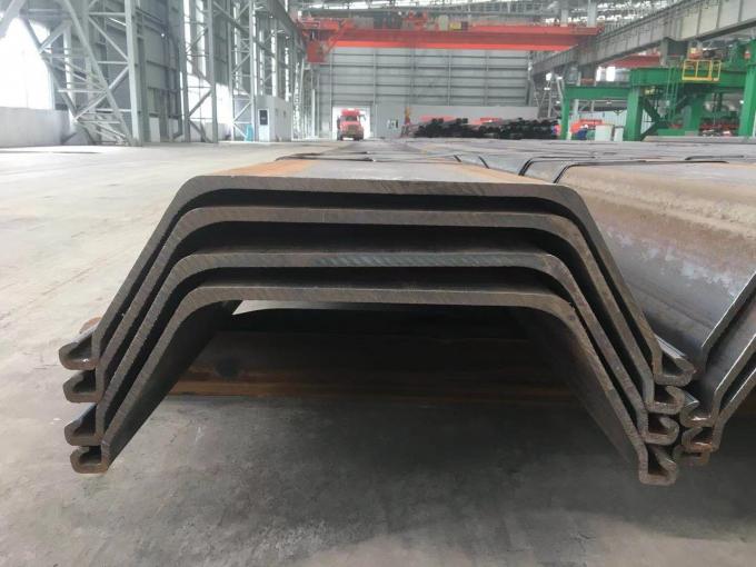 SY295 SY390 Q355 Q345 Larsen Steel Sheet Pile , U Type Hot Rolled Sheet ...